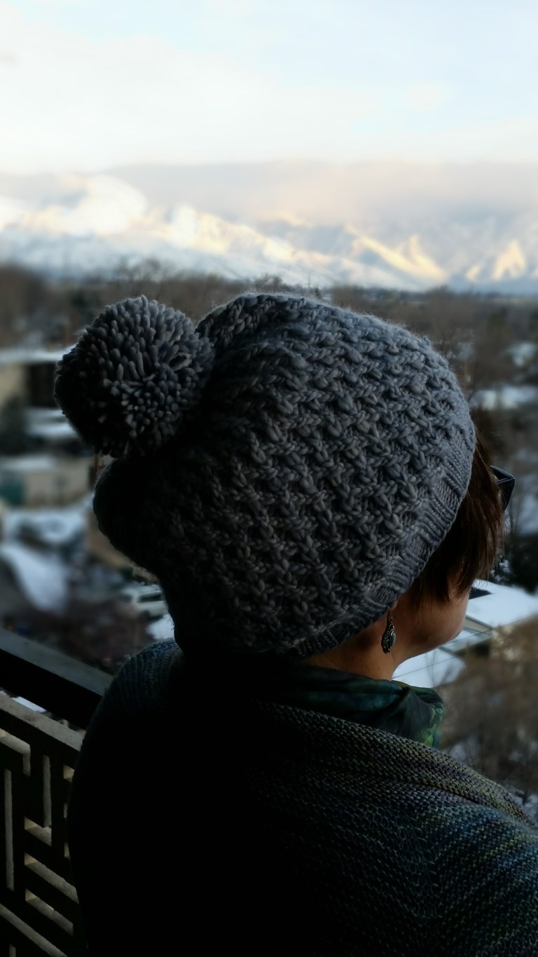 Diamondweave Hat – Nancyknit's Blog